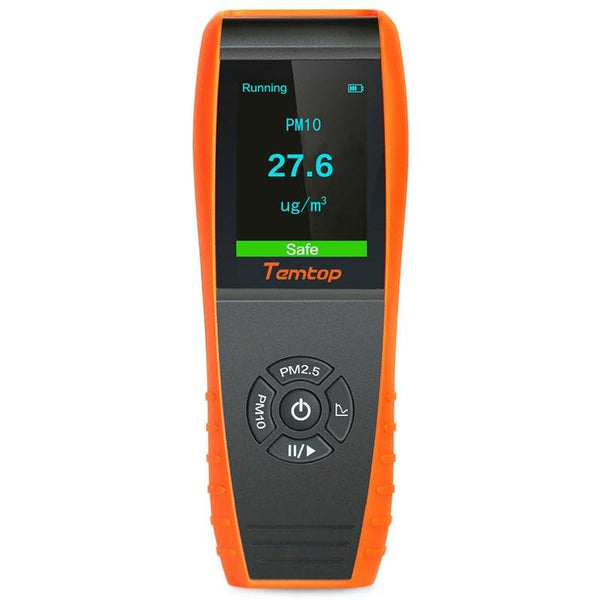 Temtop P600 - Handheld Particulate Matter Temperature & Humidity Monitor